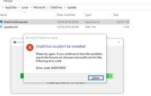 Proxy Authentication Error 2606 in OneDrive [Fix]