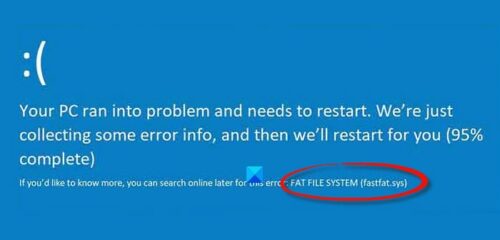 Fix EXFAT FILE SYSTEM (volmgr.sys) BSOD error on Windows 11/10