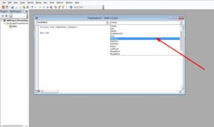 How to insert a drop-down menu in PowerPoint