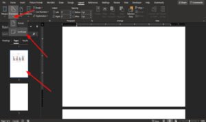How to make one page landscape in Word