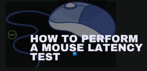 How to perform Mouse Latency Test on Windows PC