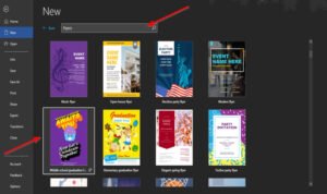 How to make a flyer in Microsoft Word
