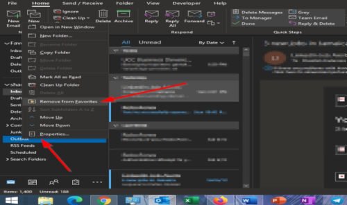 How to customize the Navigation Pane in Outlook