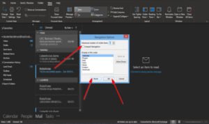 How to customize the Navigation Pane in Outlook