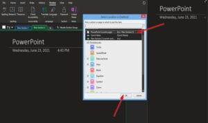 How to import a PowerPoint file to OneNote