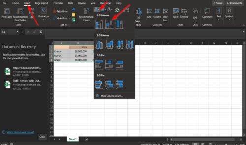 How to switch Rows and Columns in Excel
