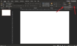 How to insert a drop-down menu in PowerPoint