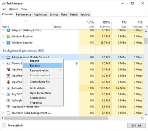 Fix BitTorrent error The process cannot access the file on Windows