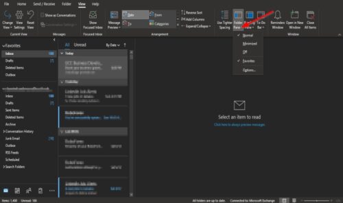 How to customize the Navigation Pane in Outlook