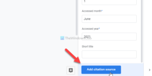 How to add Citations and References in Google Docs