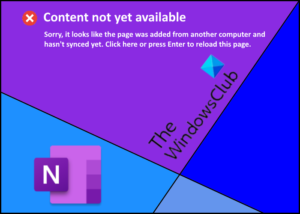 Fix Content not yet available error on OneNote