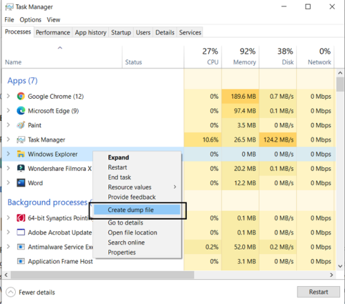 How To Manually Create A Crash Dump File In Windows 11