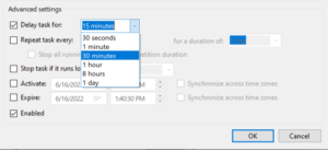 How to delay a Scheduled Task in Task Scheduler in Windows 11/10