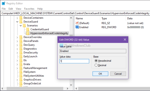 Enable or Disable Core Isolation and Memory Integrity in Windows 11