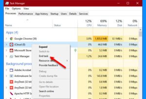 Fix iCloud Error 0x8007017B on Windows 11