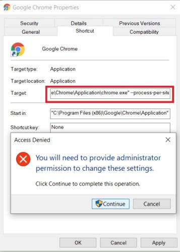 Stop multiple Chrome processes from running in Task Manager