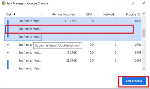 Stop multiple Chrome processes from running in Task Manager