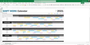Best Google Sheets and Excel Online Calendar templates