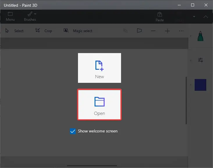 How to convert OBJ to FBX using Paint 3D in Windows?