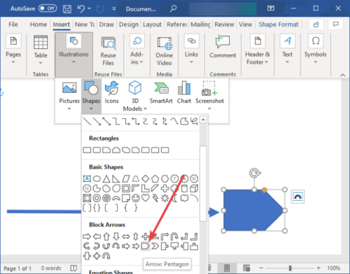 How to create a Fishbone Diagram in Word