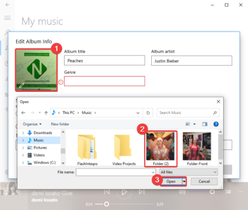 How to download and add Album Art in Windows 11/10