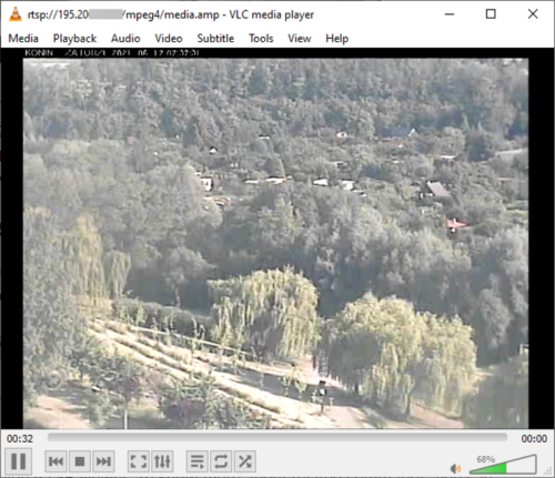 How to play RTSP Stream in VLC media player