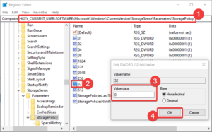 Stop or Make Storage Sense delete files from Downloads folder