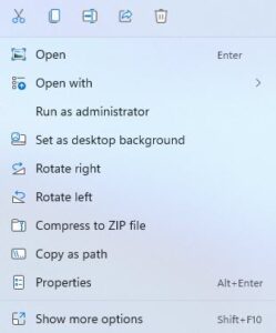 How to remove Share with Skype Context Menu item in Windows 11