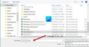 Excel cannot open file because file format or extension is not valid