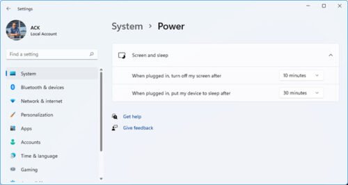 Windows 11 computer goes to Sleep too early