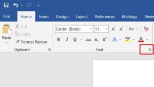 How to do Small Caps in Word
