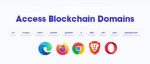 How to access Blockchain Domains in a Browser