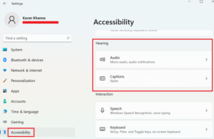 Windows 11 Accessibility Settings and Features