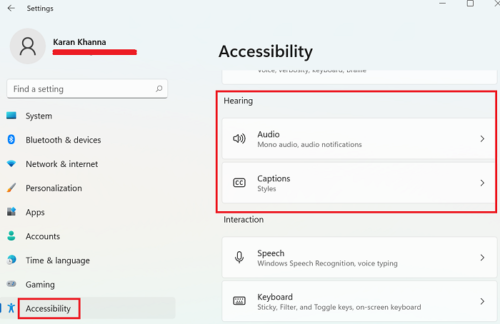 Windows 11 Accessibility Settings and Features