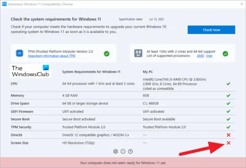 This Windows 11 Compatibility Check Tool suggests fixes too! This Windows 11 Compatibility Check Tool suggests fixes too!