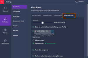 How to use Avast Boot Scan to remove Malware from Windows PC