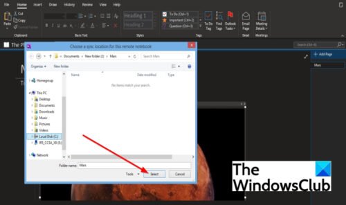 How to change Name, Color, Location of your OneNote notebook