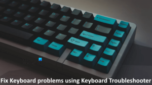 Run Keyboard Troubleshooter to fix Keyboard problems in Windows