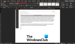 How to lock and protect Header and Footer in Word