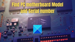 How to find out PC Motherboard Model and Serial Number