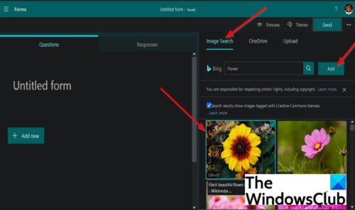 How to add Themes to Microsoft Forms