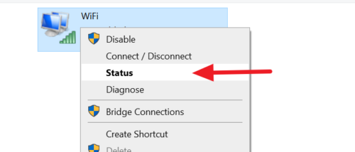 How to check Network Adapter Speed on Windows 11