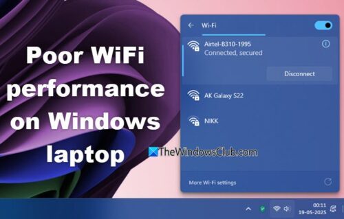 How to disable WiFi using CMD or Powershell in Windows 11/10