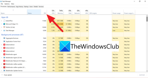 How to find out Application Process ID on Windows 11