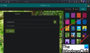 How to add Themes to Microsoft Forms