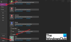 How to change Name, Color, Location of your OneNote notebook