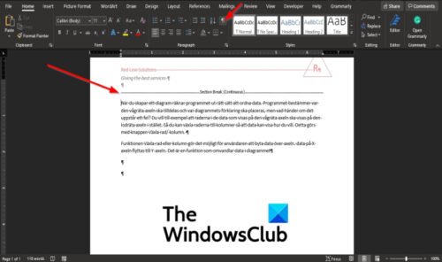 How to lock and protect Header and Footer in Word