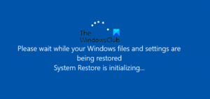 System Restore stuck or hung up? Stop System Restore!