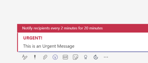 How to send Urgent or Important Message in Teams