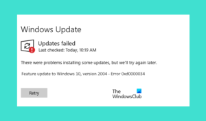 Fix 0xc1900201 Windows Update Error